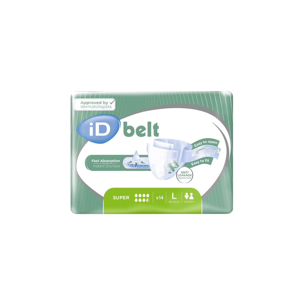 iD Belt Super - designed for managing moderate to heavy incontinence