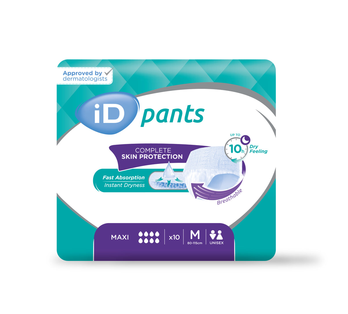 ID Pants Maxi - Discrete Comfortable Pants for heavy incontinence