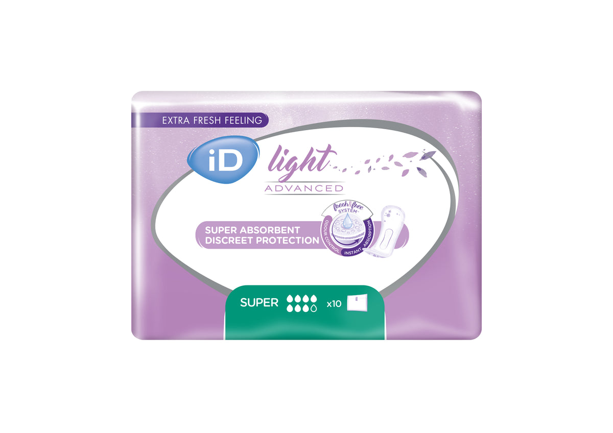 iD Light Advanced Super - Light to moderate incontinence